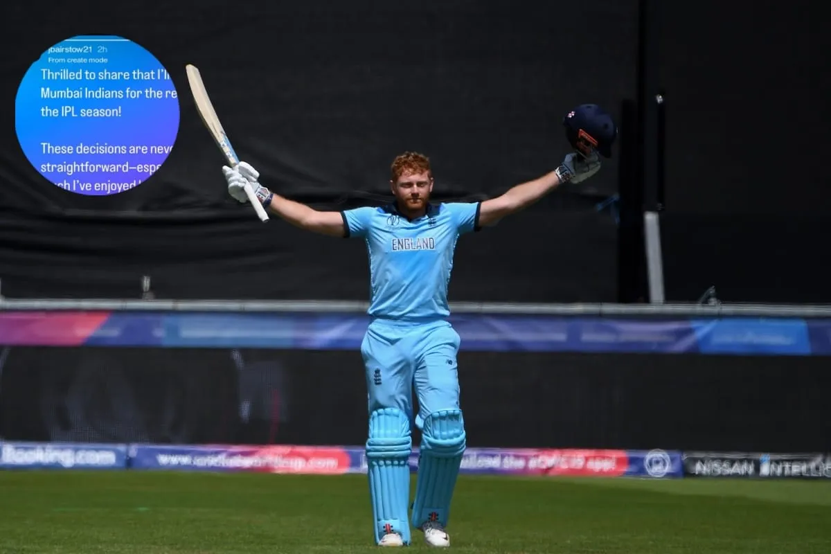 IPL 2025: Jonny Bairstow expresses his happiness over joining Mumbai Indians
